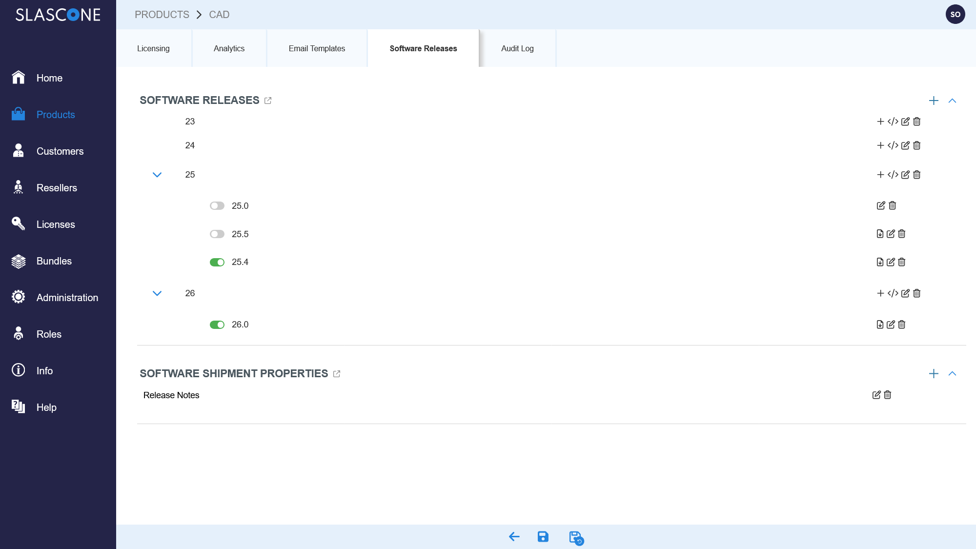 SOFTWARE SHIPMENTS – Help Center | SLASCONE